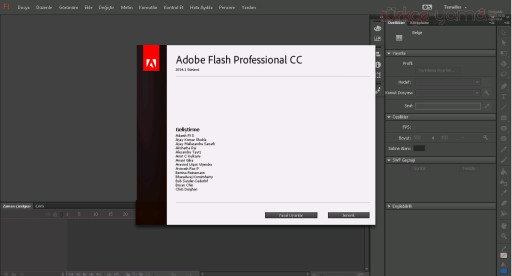 Adobe Flash Professional CC Türkçe Yama | Turkce-yama.com